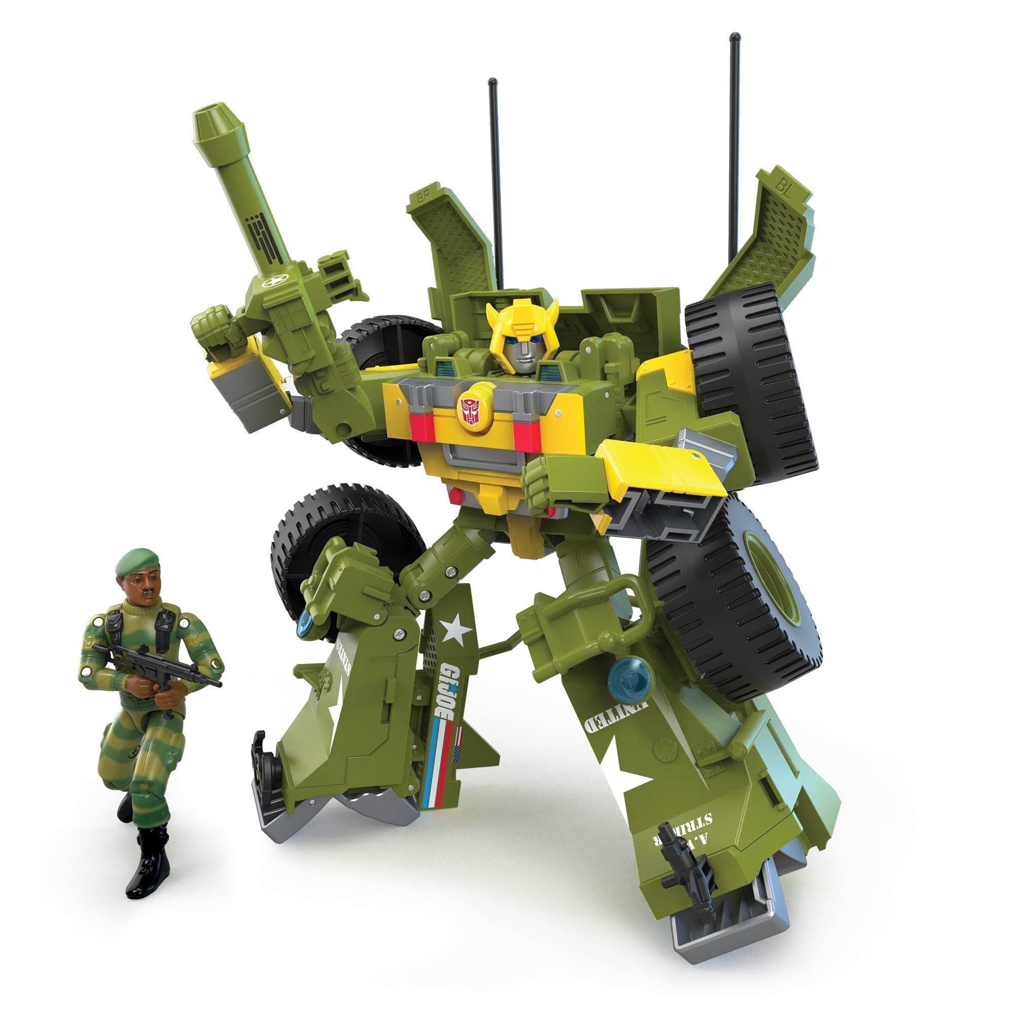 Transformers & G.I. Joe Collaborative: Bumblebee A.W.E. Striker & Lonz – Raygun Comics
