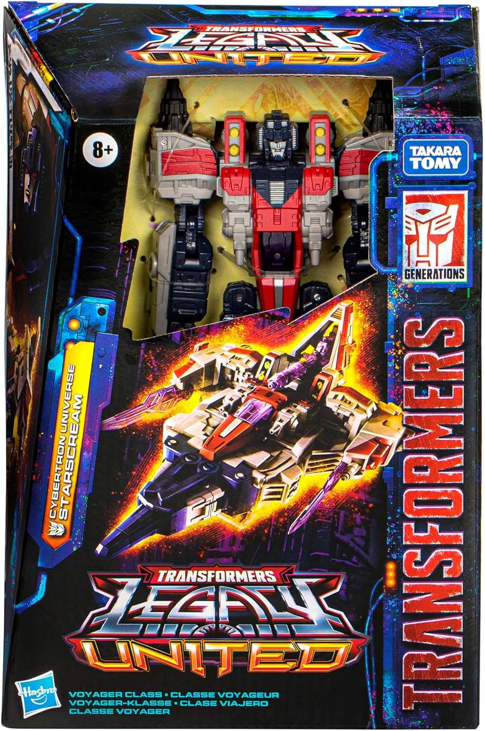 Transformers Legacy United: Cybertron Universe Starscream (Voyager Cla ...