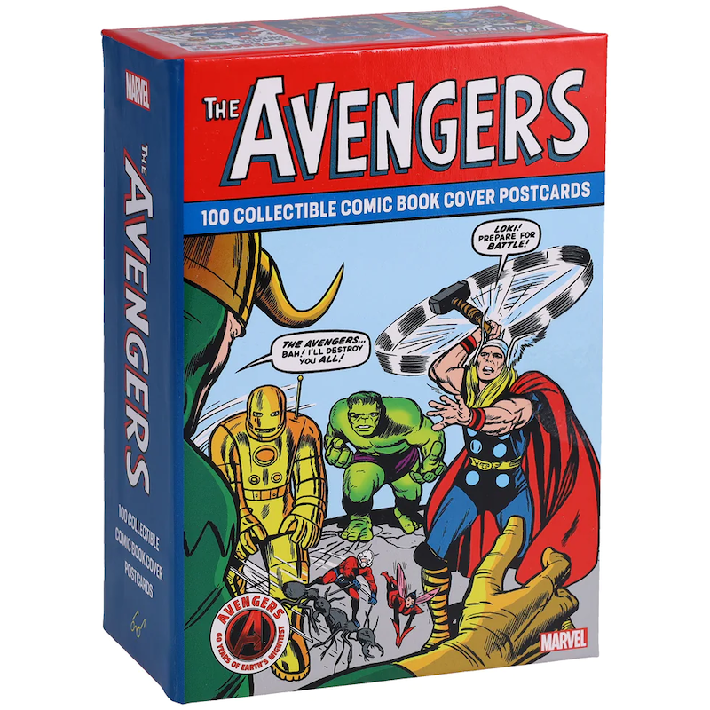 Avengers: 100 Collectible Comic Book Cover Postcards – Raygun Comics